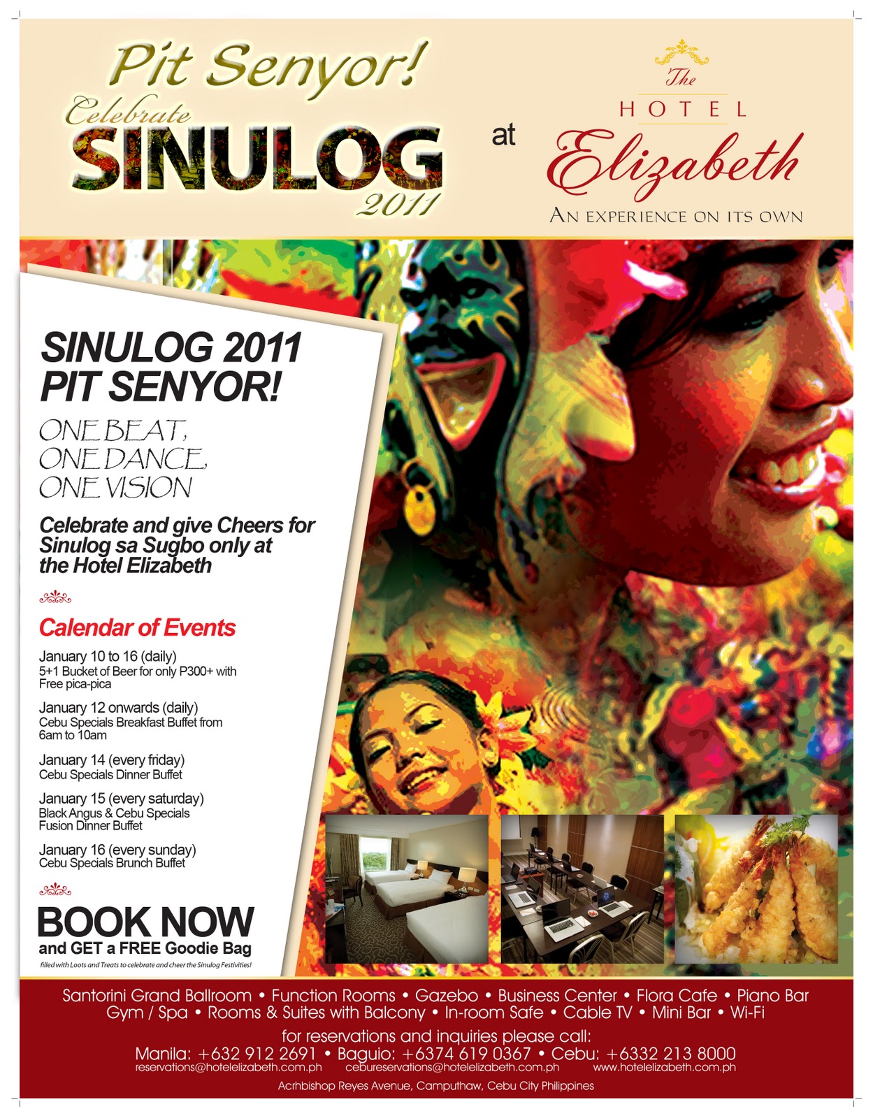 Trip or Treats: Celebrate Cebu's Sinulog Festival at Hotel Elizabeth