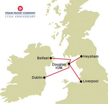 Ferries of Britain: Ferry Route Maps