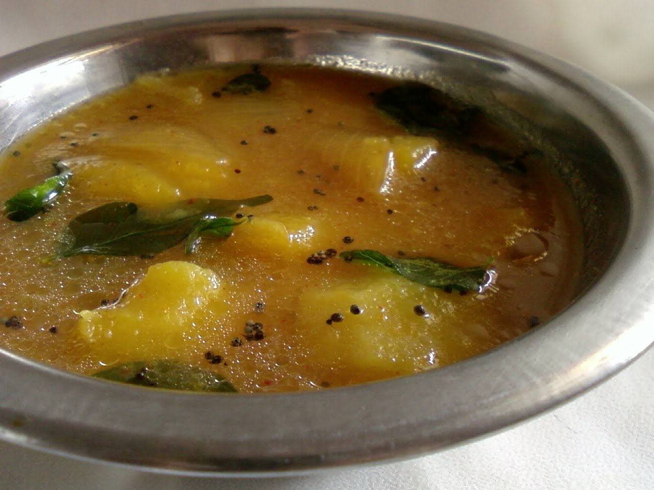 Gummadikaya Pulusu ~ Pumpkin Stew - Blend with Spices
