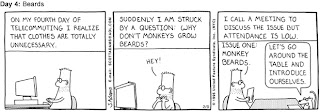 Fuzz Sezs: Dilbert on Telecommuting