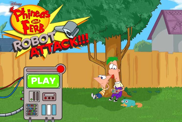 Guillermo Biasini Portfolio: Phineas and Ferb - Robot Attack
