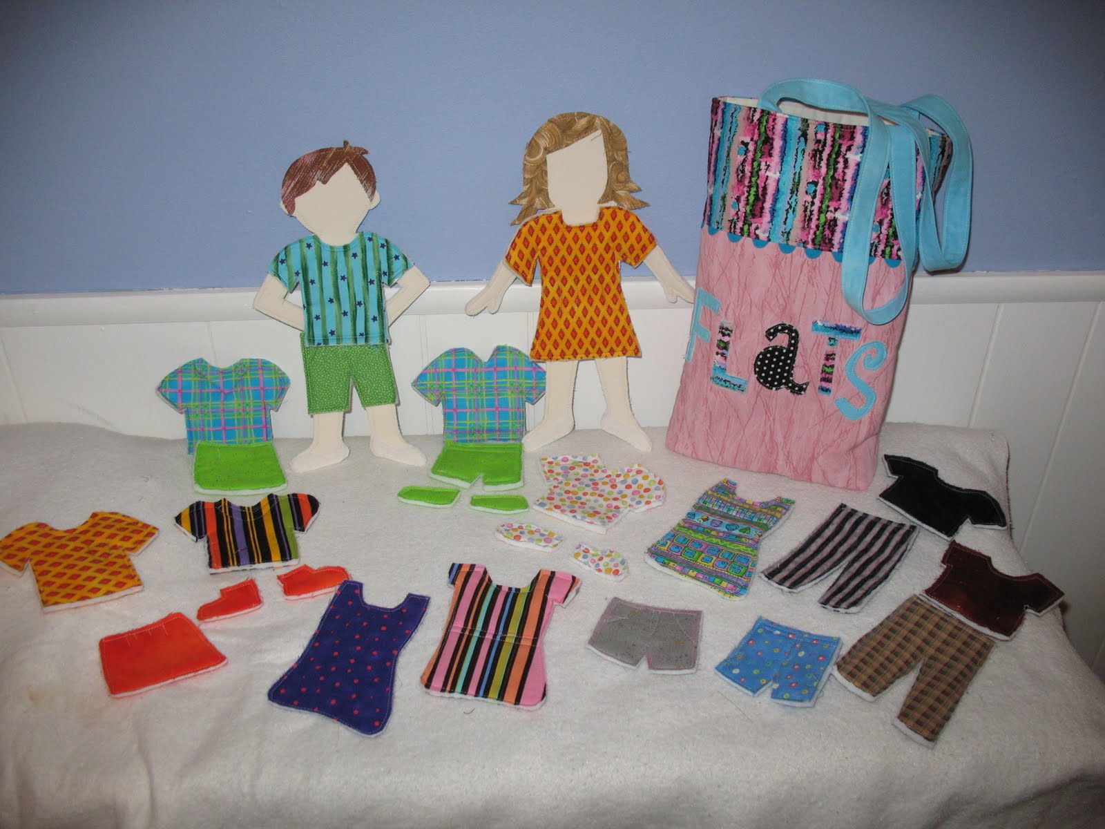 QUILT COOKIES: Flat Dolls!