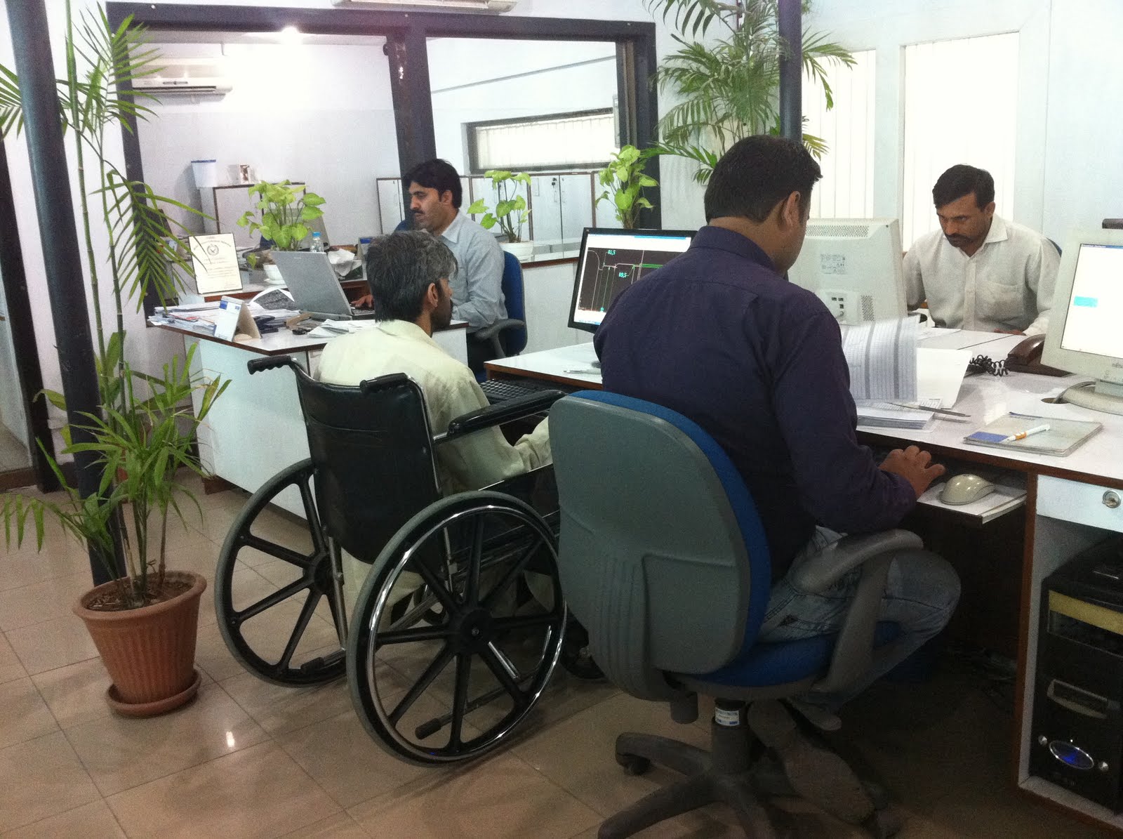 RASTGAR Blog...: Employment of disabled people