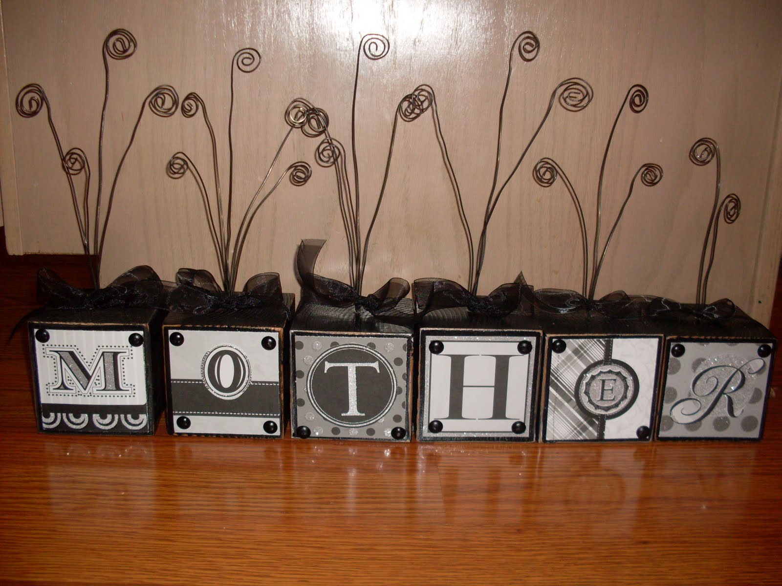 Craft Critters: Mother's Day Blocks