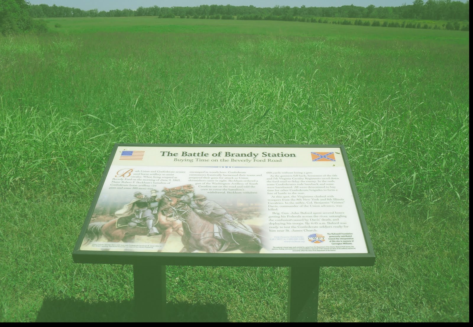 Culpeper Virginia: Brandy Station Battlefield