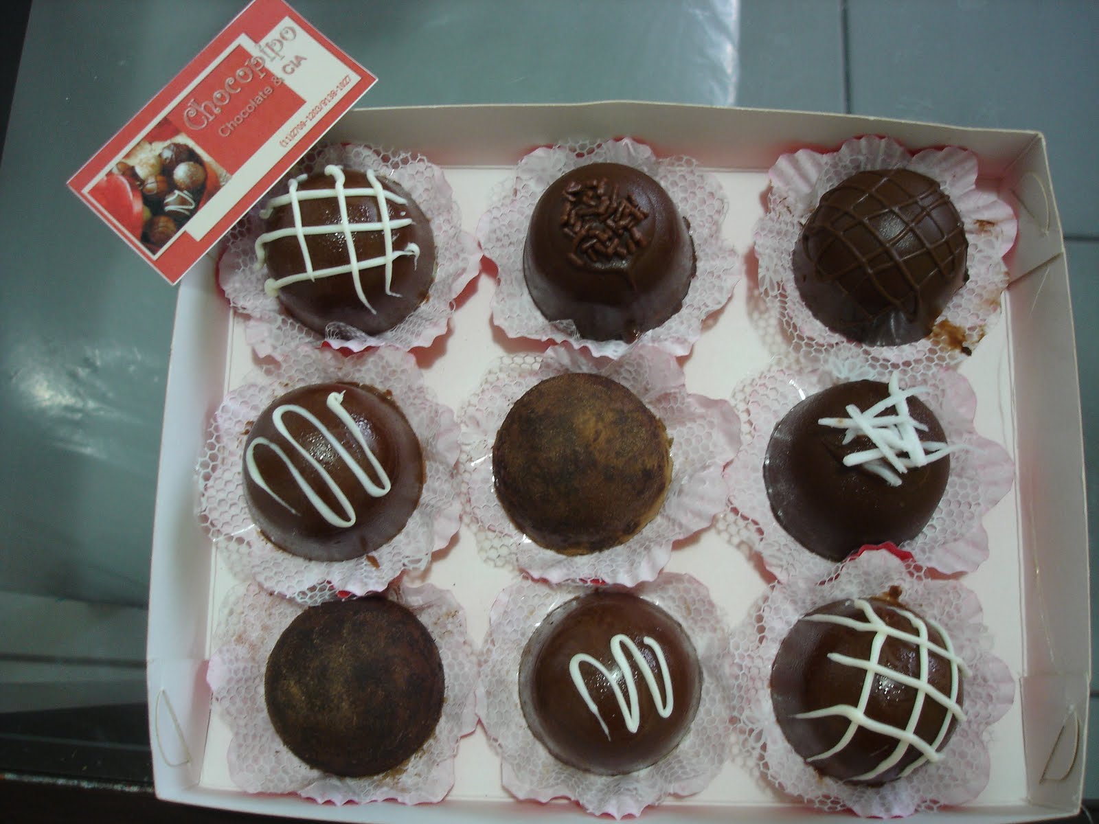 CHOCOPIPO chocolates & cia: Bombons Finos Trufados