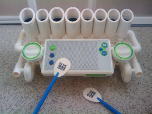 D R U M A C H I N E B O Y: BLUE MAN GROUP drum machine Instrument! RARE ...