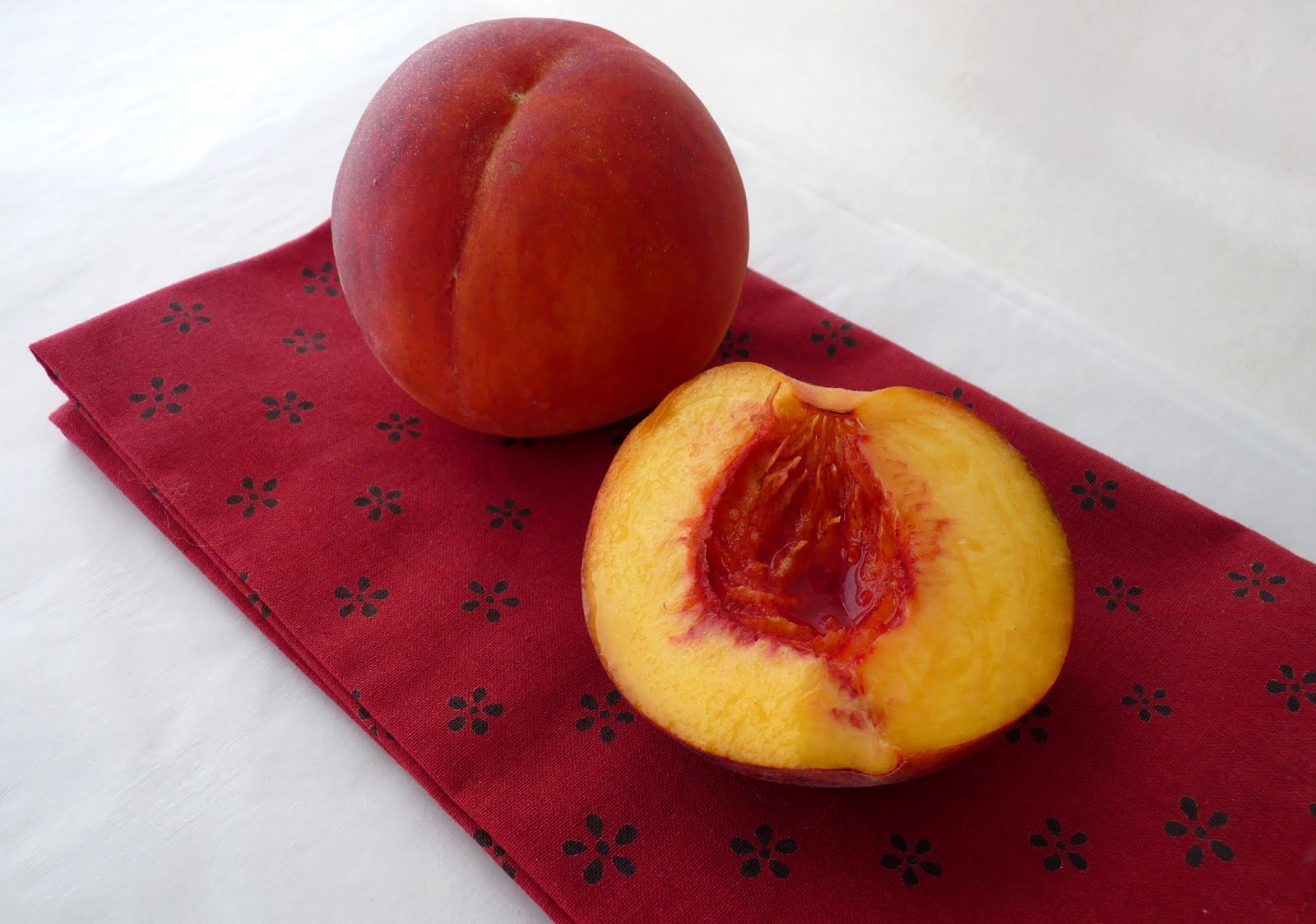 :pastry studio: Peaches with Honey Sabayon and Chamomile Granita