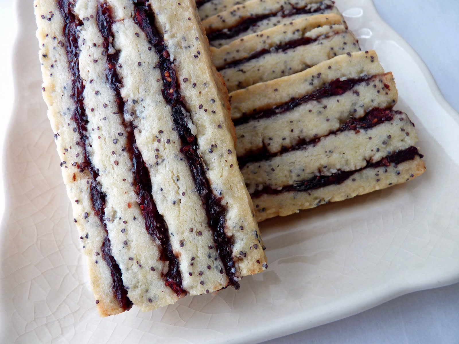 :pastry studio: Poppy Seed Ribbon Cookies