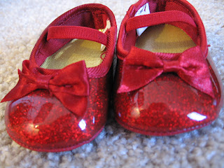 Lyons Legacy: Baby Girl's Ruby Slippers!