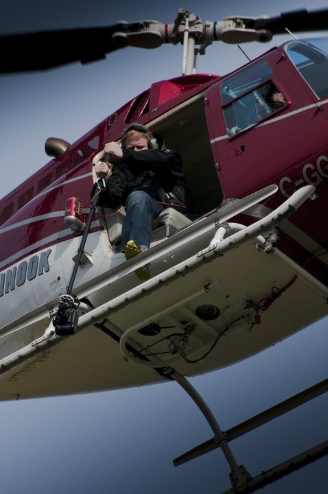 360 VIDEO: Heli Hallelujah! 360° Video Over Nimmo Bay, Vancouver Island