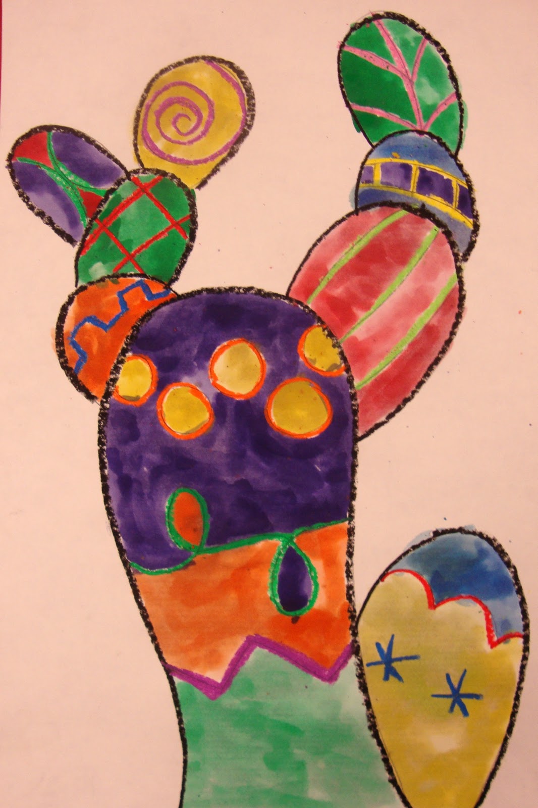 Art. Paper. Scissors. Glue!: Crazy Cactus