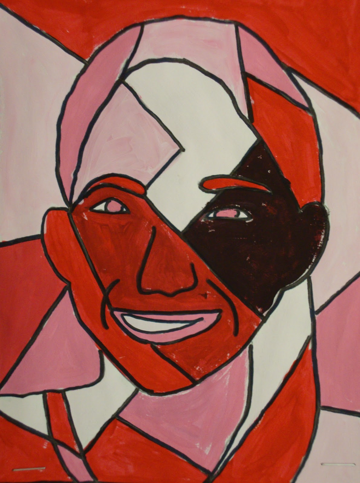 Art. Paper. Scissors. Glue!: Cubist Portraits