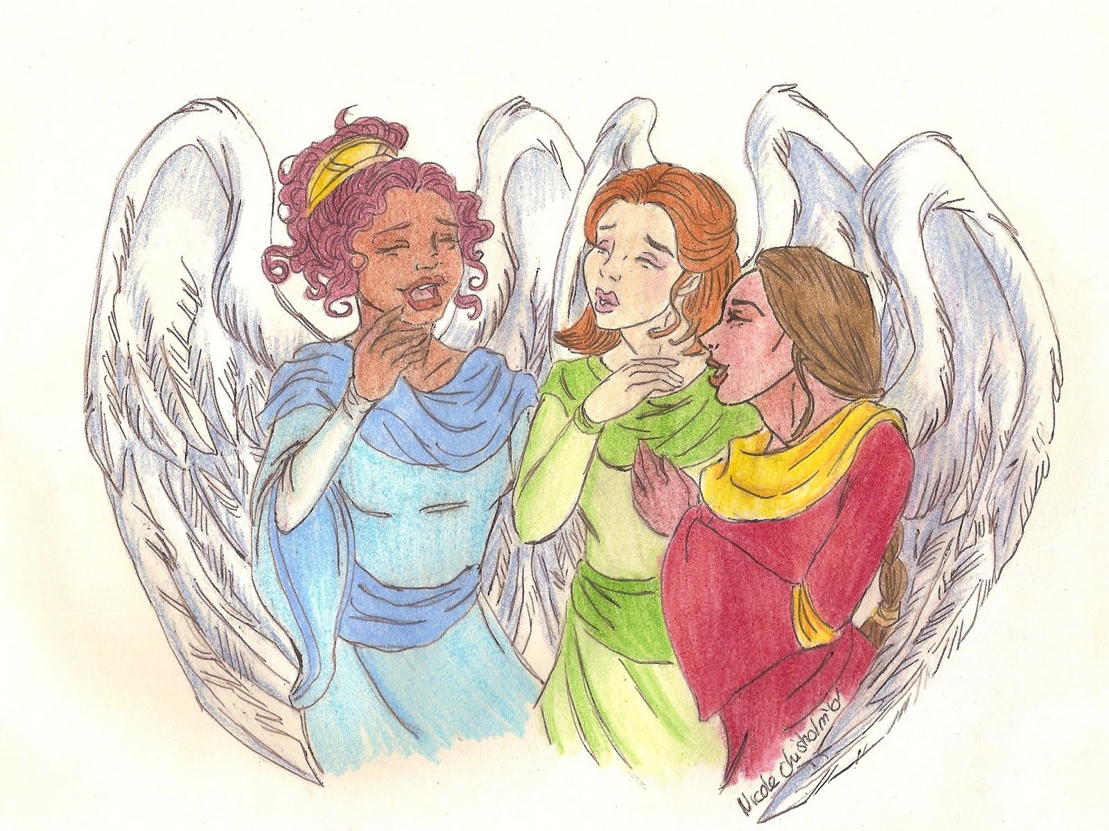 Nikki's Angels: angel art