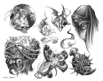 Tattoo Flash™ Huge Collection of Tattoo Designs fr: Edward Lee