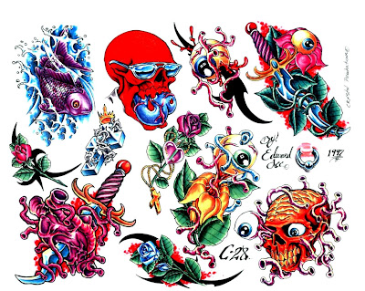 Tattoo Flash™ Huge Collection of Tattoo Designs fr: Edward Lee