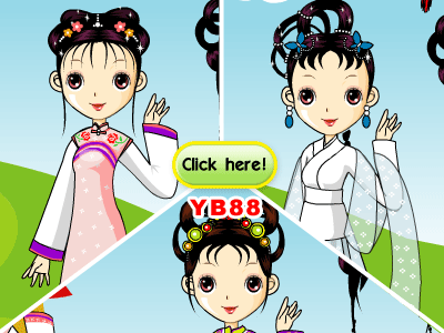 www.flashgame-girl.com: Chinese Princess Dressup - Dress-Up Flash Games