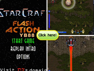 www.flashgame-girl.com: Starcraft Flash Action 1 - Shooting Flash Games
