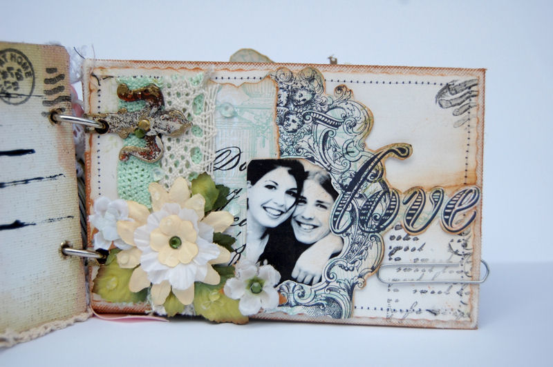 SCRAPBOOK ABUNDANCE: Canvas Love Letters mini