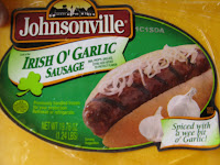 Philadelphia BBQ: Johnsonville Irish O'Garlic Sausages