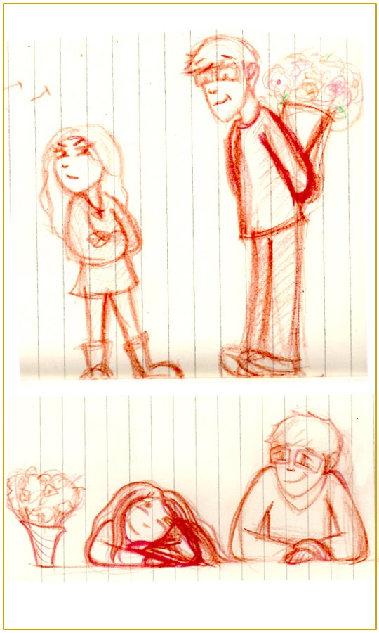 Doodle Munchies: Ridiculous Love Drama (Rough)