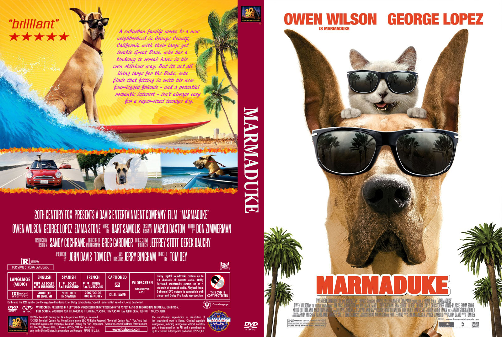 PELICULAS INFANTILES EN DVD: MARMADUKE