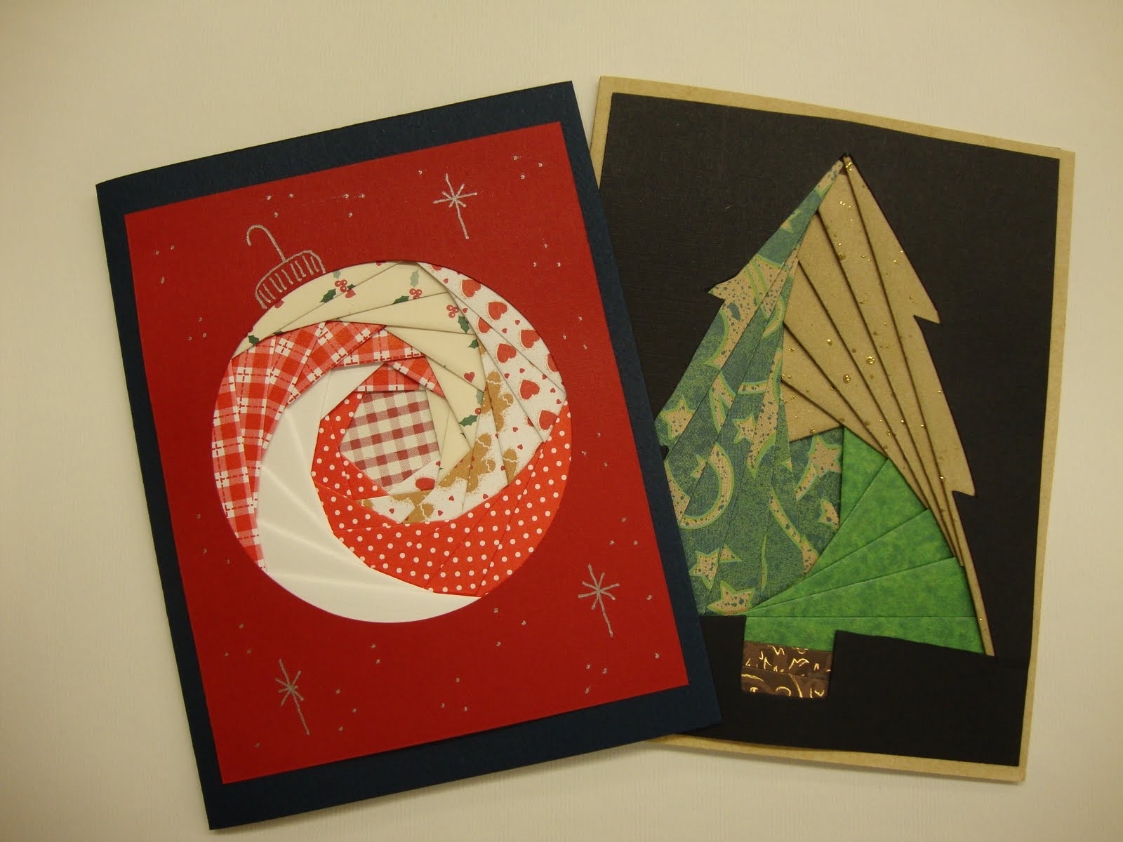 Art Escape Studio: Iris Fold Christmas Card