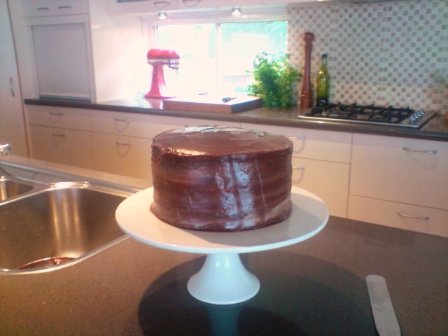 wannabeafoody: Three Quarters of a Mile High Cake