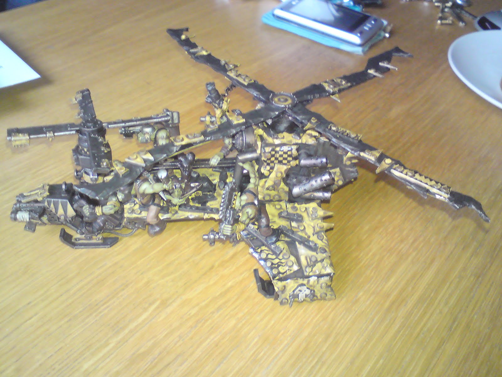 Matt's Workbench: Ork Warkopta 'Chinork' Scratch Build