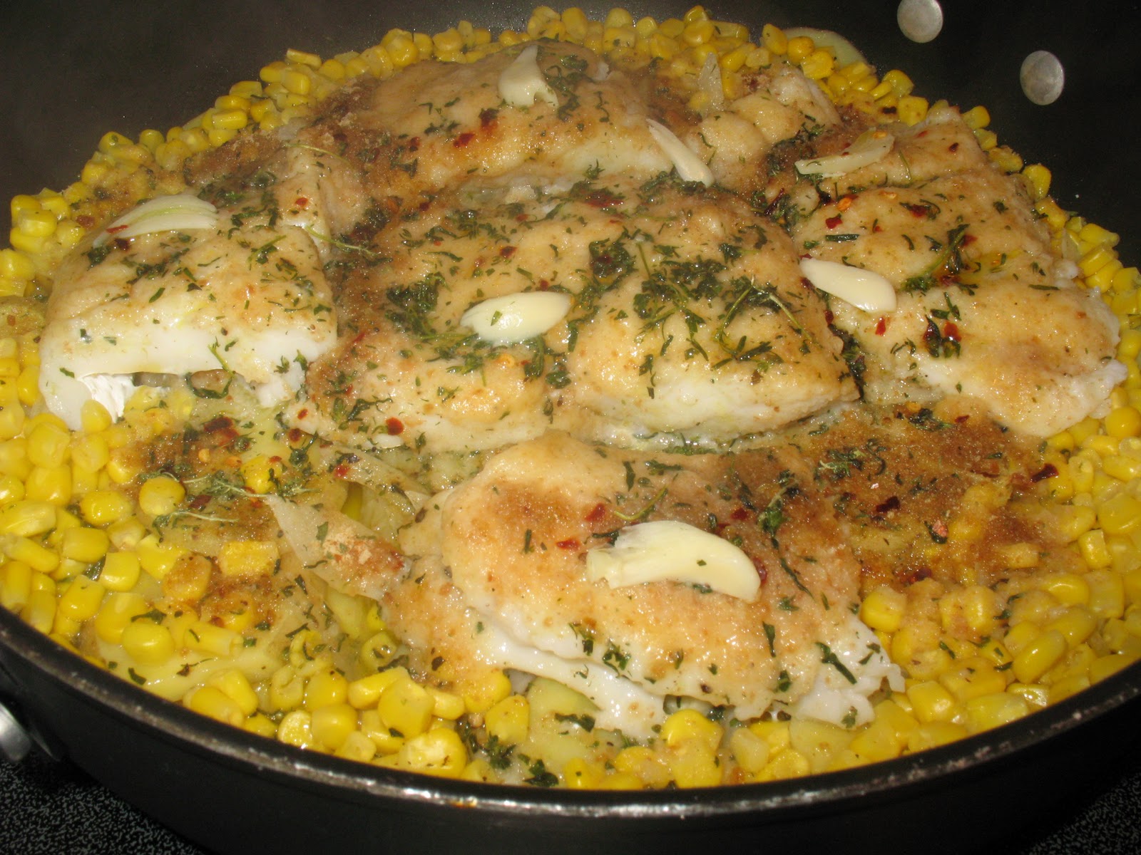 Anna's Table: Cod and Potato Oreganata