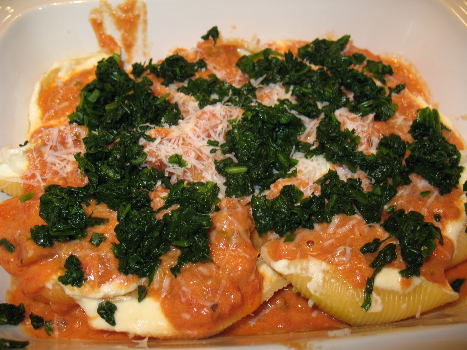 Anna's Table: 'To Meat or Not To Meat '...Stuffed Seashell Pasta