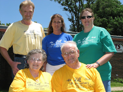 The Ricketts Reunion: Alva & Ruth Lill 50th Wedding Anniversary