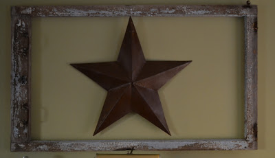 Thrifty Decorating: Old windows as wall decor