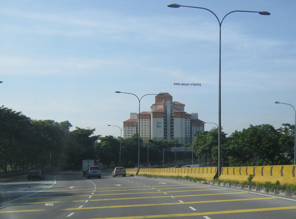 kuala lumpur: MRR2 - Hulu Kelang Ampang