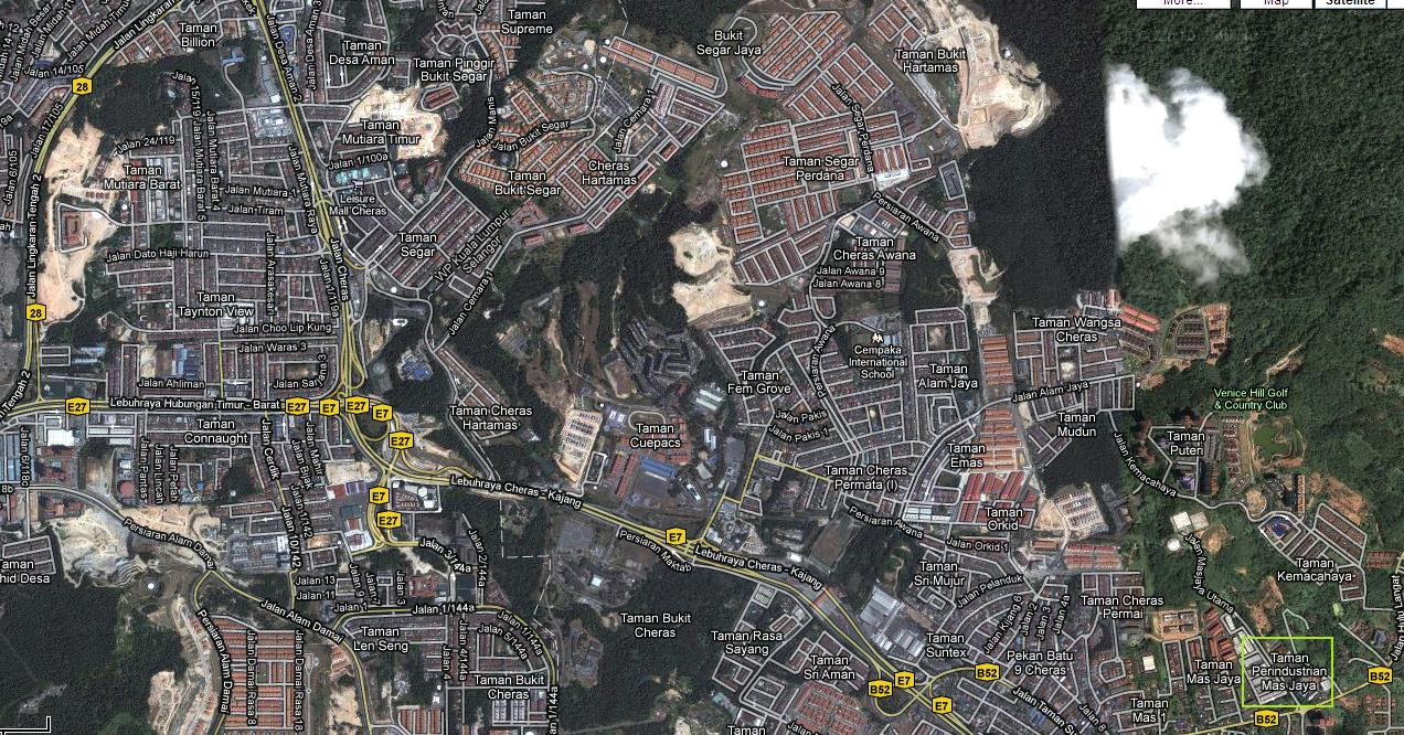 Kuala Lumpur: cheras-map2