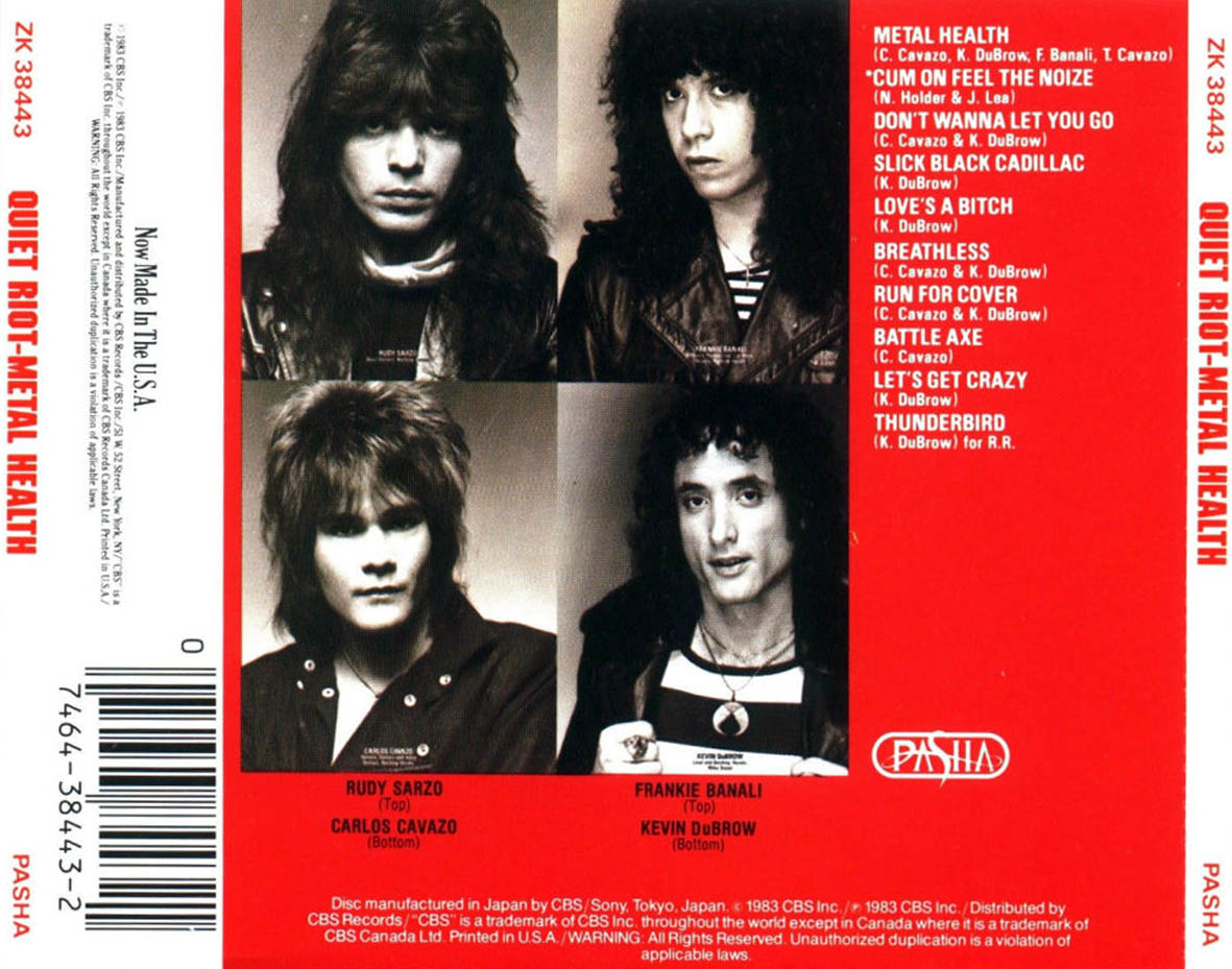 WHERE METAL RULES: QUIET RIOT - METAL HEALTH (1983)