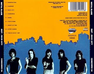 WHERE METAL RULES: RIOT - ROCK CITY (1977)