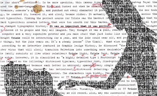 BOBAN GRAPHICS: Examples of Text-Based Artwork & Automatic Writing