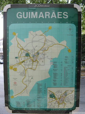 Guimarães Daily Photo: #34 - mapa/ city map