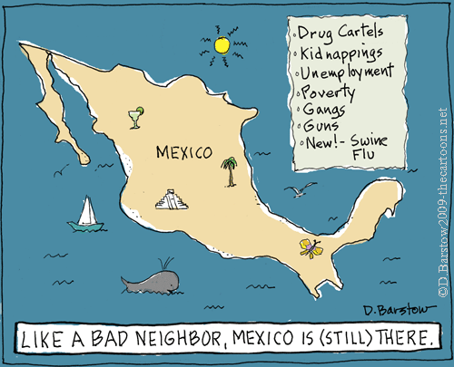 CARTELS IN MEXICO: Political Cartoons