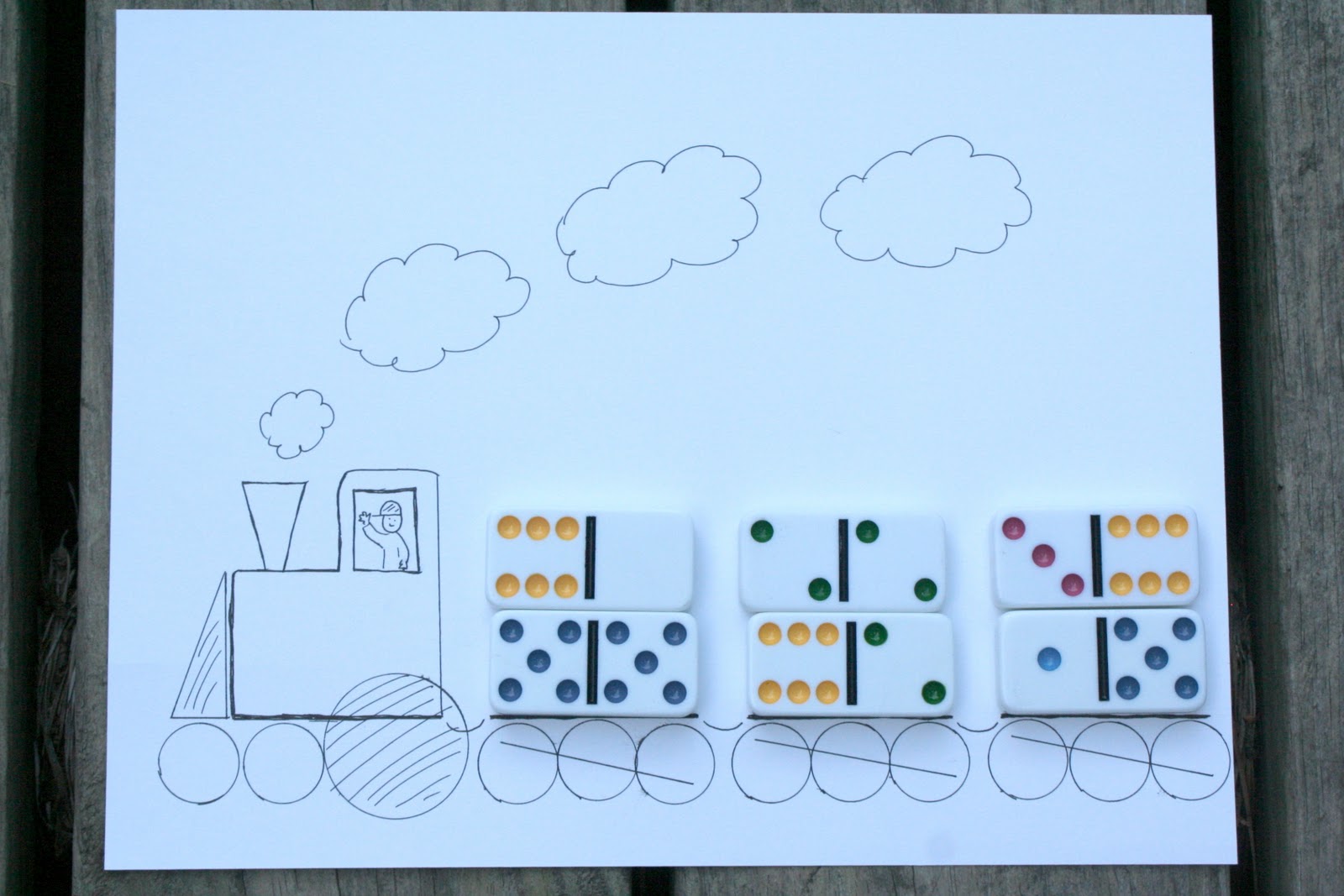 Little Page Turners: Ride the Math Train!