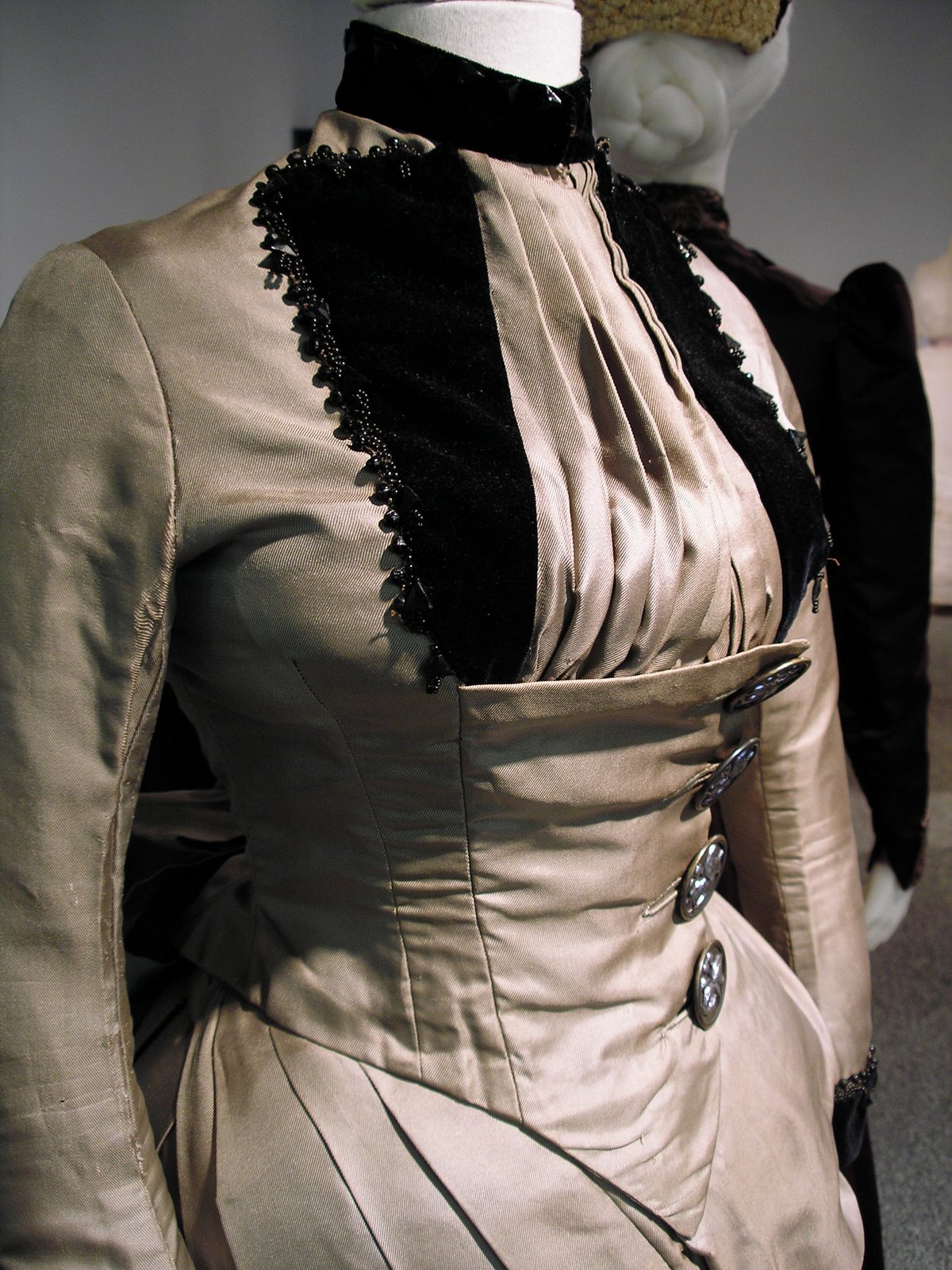 Couture Historique: Silk Faille Dress c1887-89