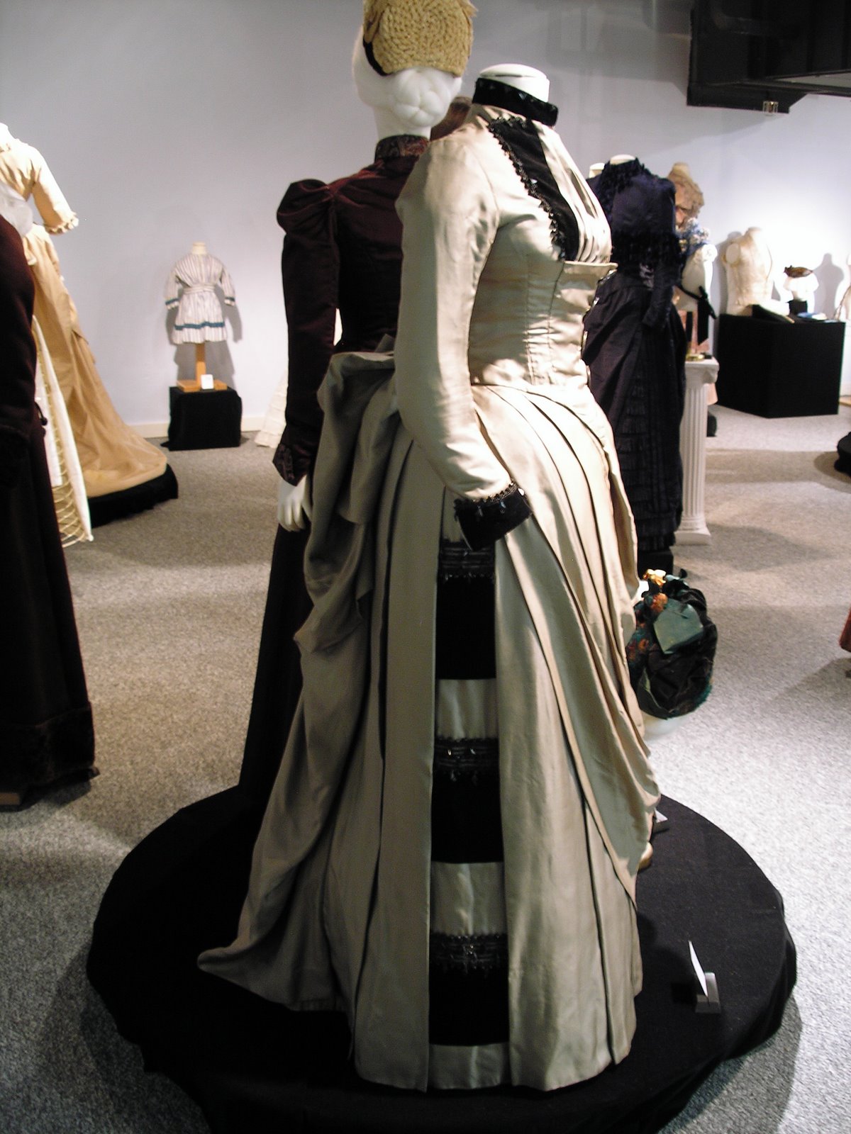 Couture Historique: Silk Faille Dress c1887-89