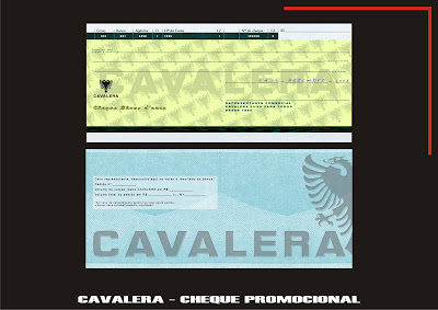 RICARDO VERONESE - DESIGN / VISUAL MERCHANDISING: CAVALERA - CHEQUE ...