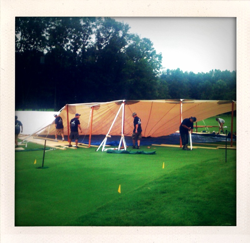 alison events; planning + design: Evolution of a Tent