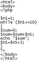 EJERCICIOS PHP CON WHILE ~ CALIDAD DEL SOFTWARE