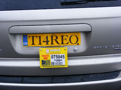 Curious & Illegal Number Plates: Some deliberately mis-placed black ...