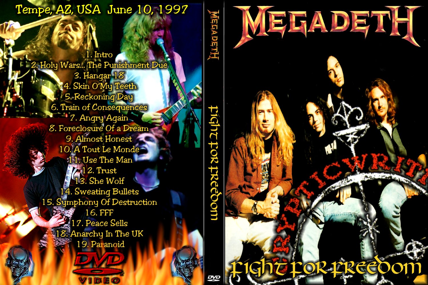 MEGAHEAD VIDEOS: MEGADETH 1997