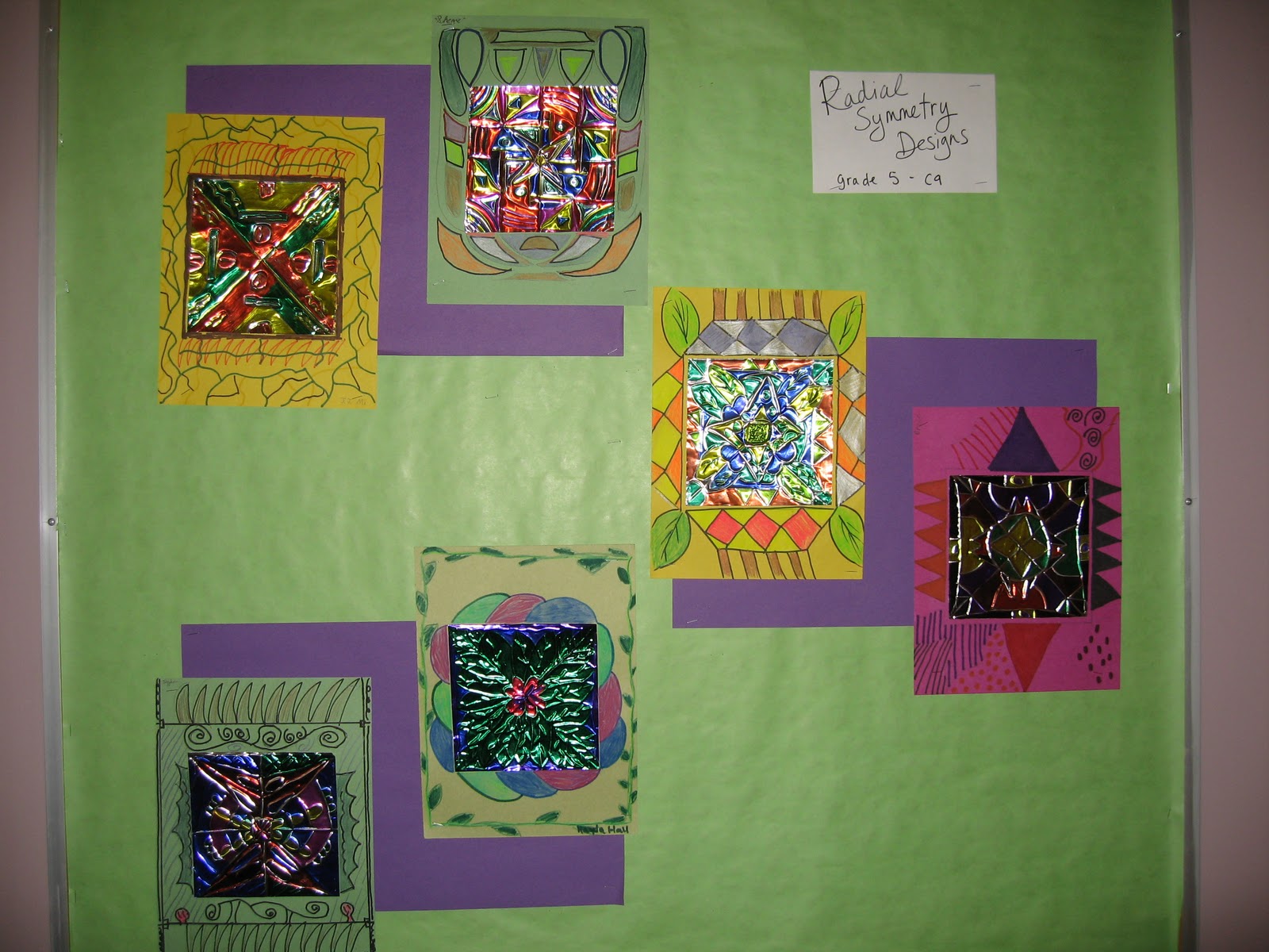 Color, collage, and much more: another rotation symmetry!