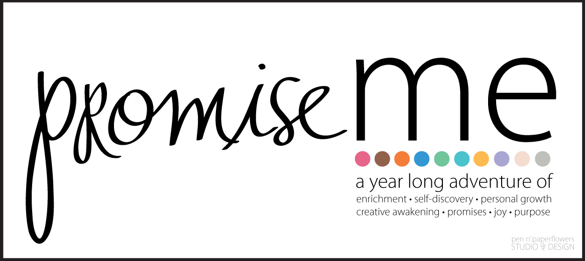 Pen + Paper Flowers: {promise ME} Day one...